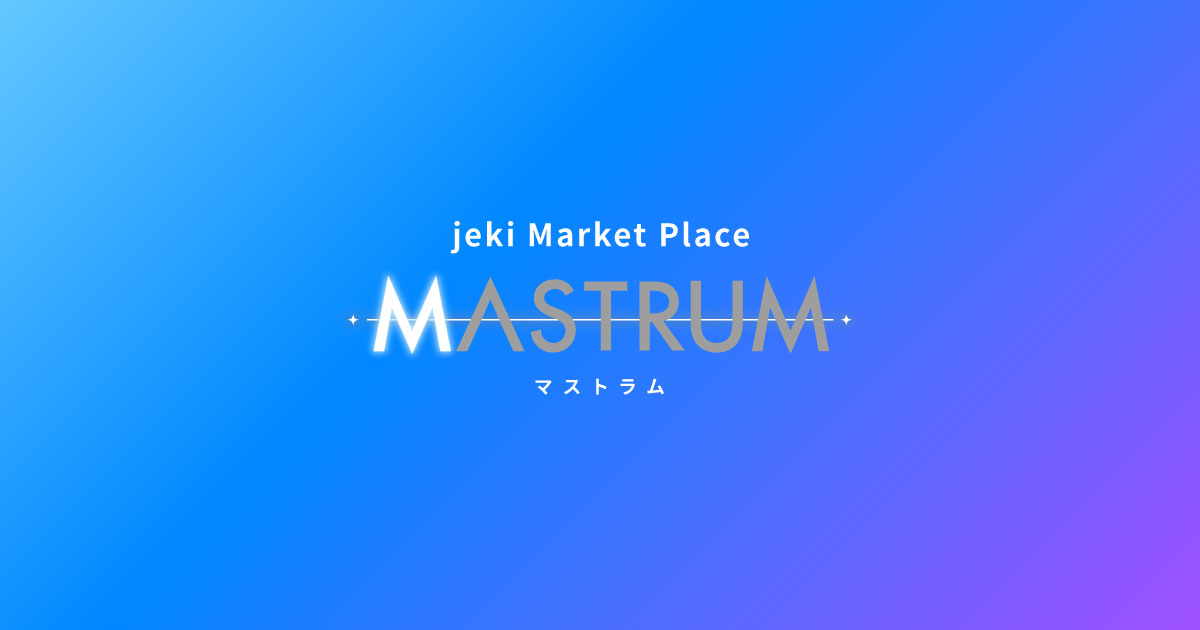 For Advertisers – Service Overview | jeki Marketplace “MASTRUM” | JR ...
